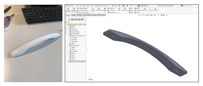 Using SOLIDWORKS & 3D Printers for Everyday Home Projects - CADimensions
