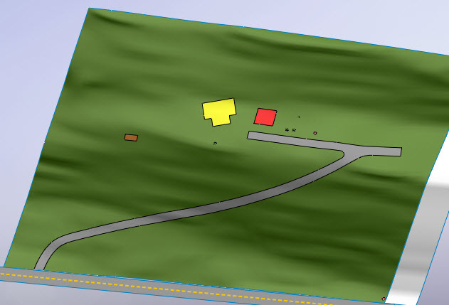 How to Create a Site Plan: SOLIDWORKS for Architecture Part 2 ...