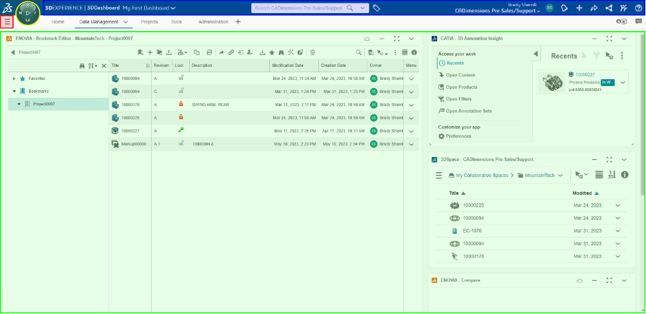 A Guide to Navigating the 3DEXPERIENCE UI and 3DSwym Communities Feature